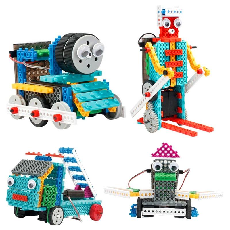 Robótica Educacional Robôs Diversos Controle Remoto Kit 4 em 1 - R722 ...