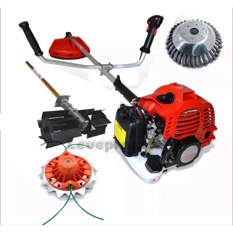 Roçadeira Multifunções 4x1 43cc RM-MT430 Siga Tools + Enxada Rotativa ...