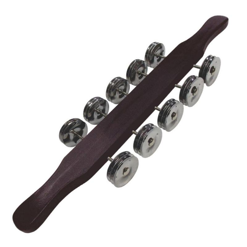 Rocar madeira Torelli Ritmus RR 020 c/ platinelas Aço Inox - Chocalho ...