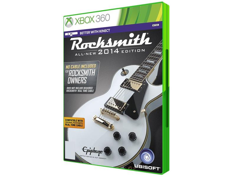 Rocksmith 2014: All New Edition para Xbox 360 - Kinect Ubisoft - Jogos ...