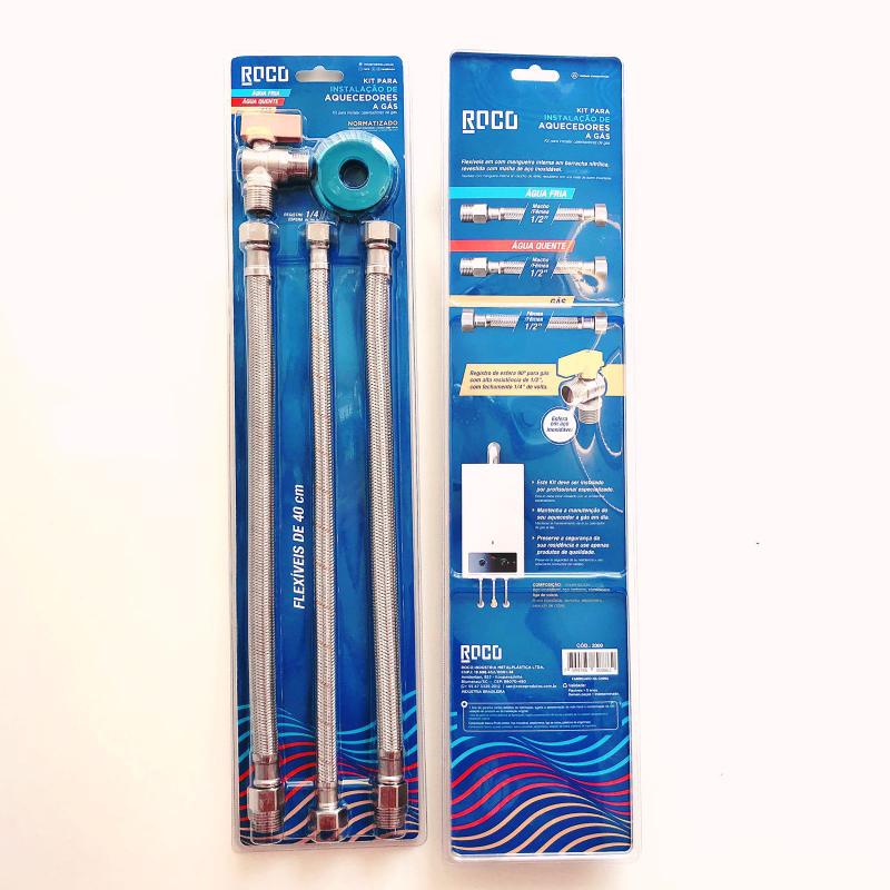 Roco kit instalação aquecedor a gas - Kit Instalação de Gás para Fogão ...