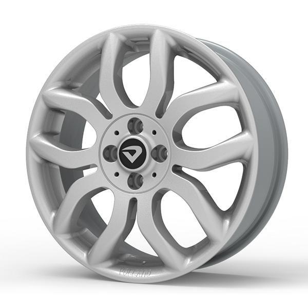 Roda Aro 17 Tala 6 Volcano LONDON 5 Furos PCD 108 - Rodas para Carro ...