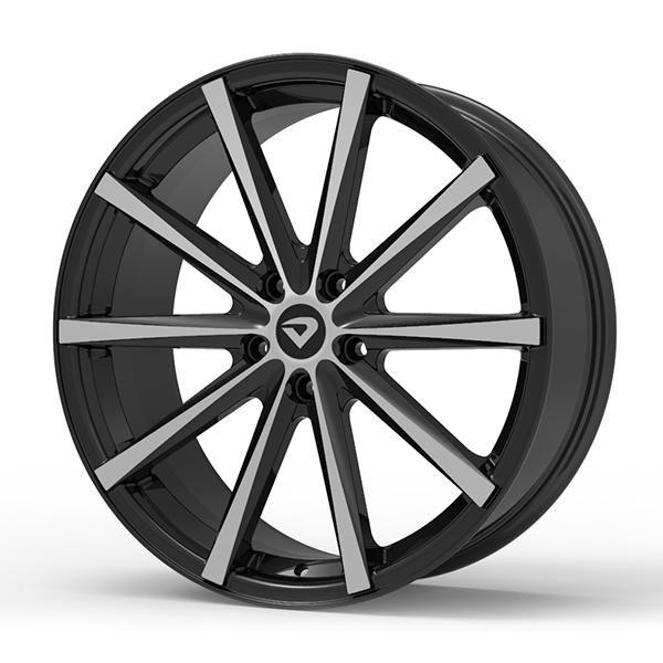 Roda Aro 20 Tala 7,5 Volcano MÔNACO 5 Furos PCD 105 - Rodas para Carro ...