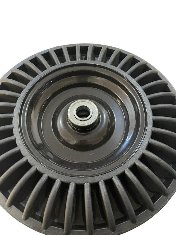 Roda Maciça 4.00-8 Eixo 25,4mm Rolamento Esfera 200kg AJAX ...