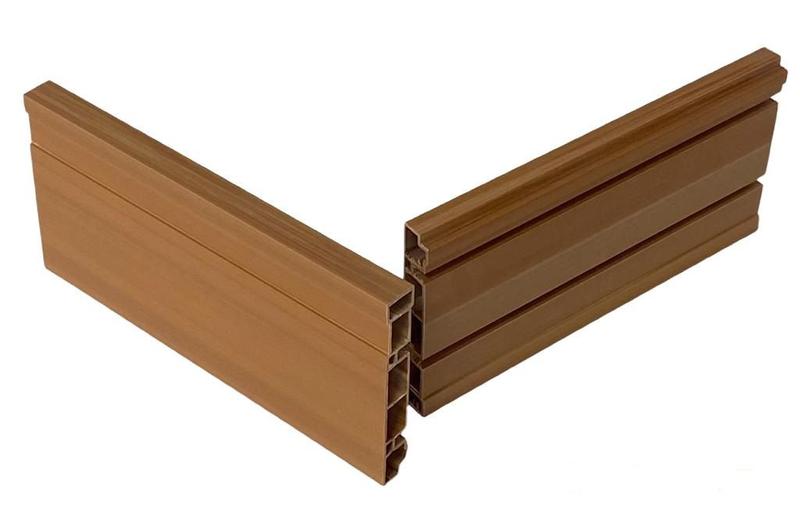 Rodapé De Pvc Cerejeira Real 10cm Kit com 12 Metros - Real PVC ...