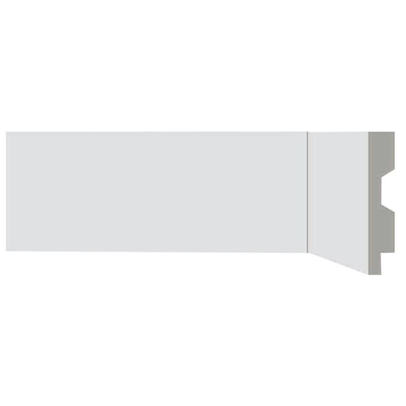 Rodapé em Poliestireno Renova Flex com Vinco 7x1,3x220cm Branco ...