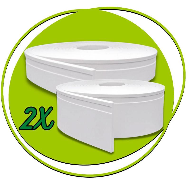 Rodapé Eva Autocolante Flexível 100MM RP 16 Rodo 15M Meu Rodapé ...