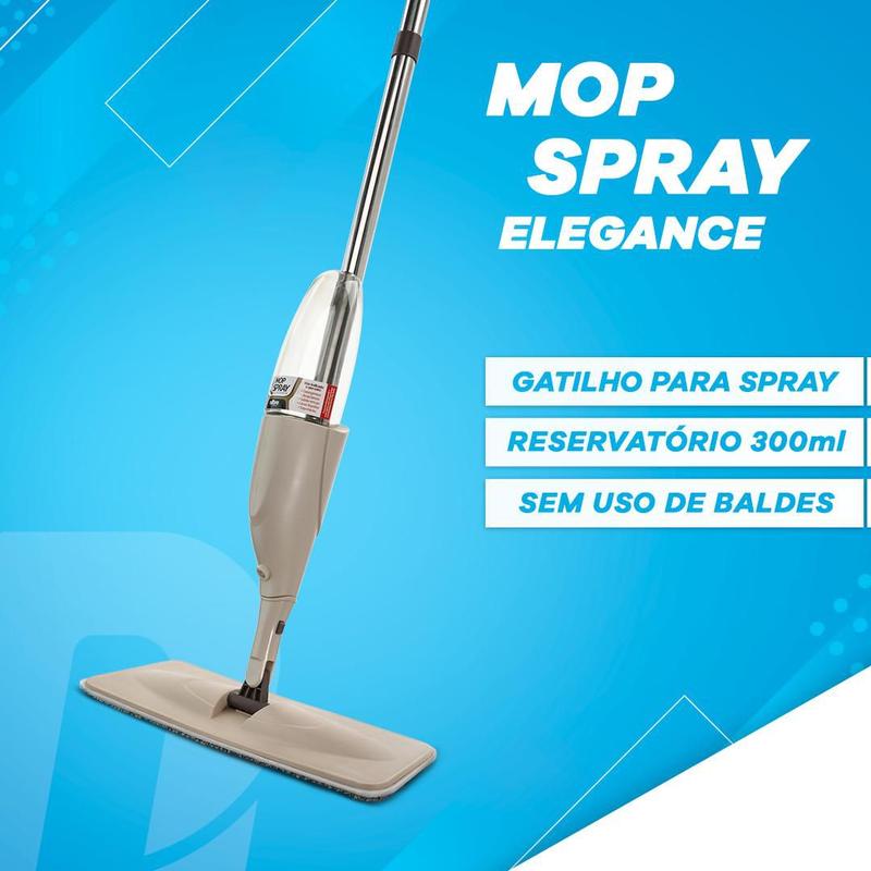 Rodo Mop Spray Elegance Com Reservatório de 300ML - NOBRE - Goederte ...