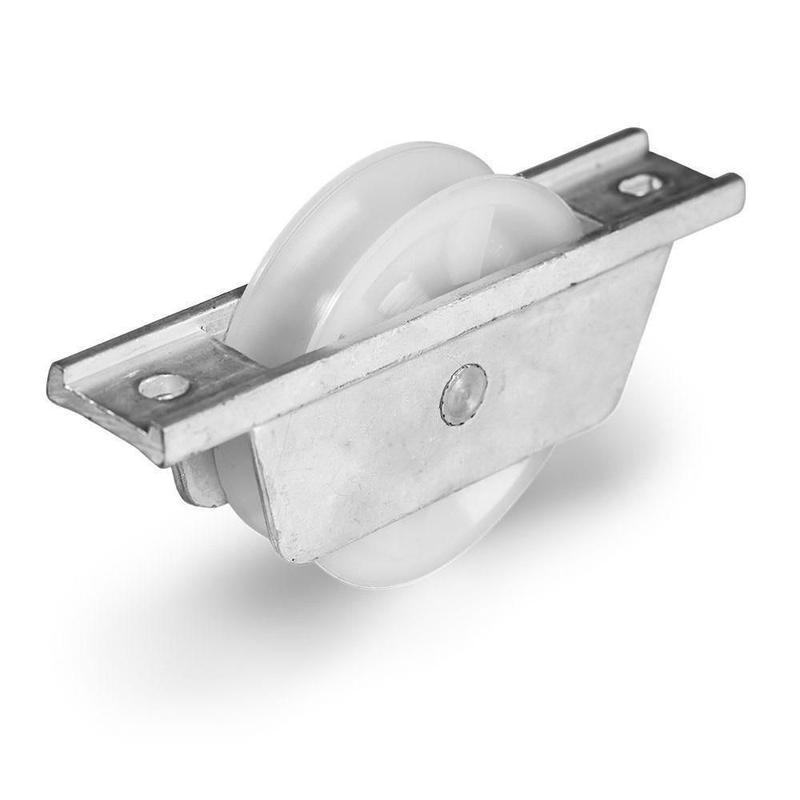 Roldana De Nylon Para Portão De Alumínio - SOLUÇÃO & CIA - Roldana para ...