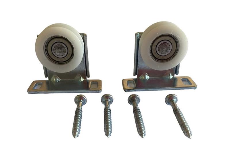 Roldana Para Janela De Madeira Com Rolamento 2 Und - RODINATO - Roldana ...