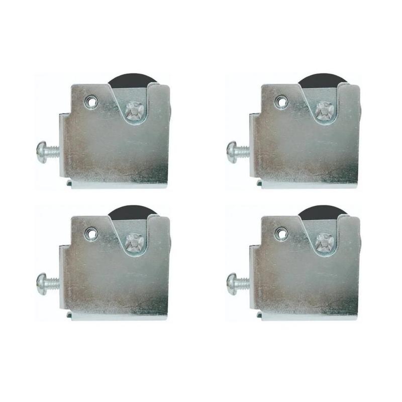 Roldanas Porta De Correr Inferior 4 Unidades Com Roda 4,5 Mm ...