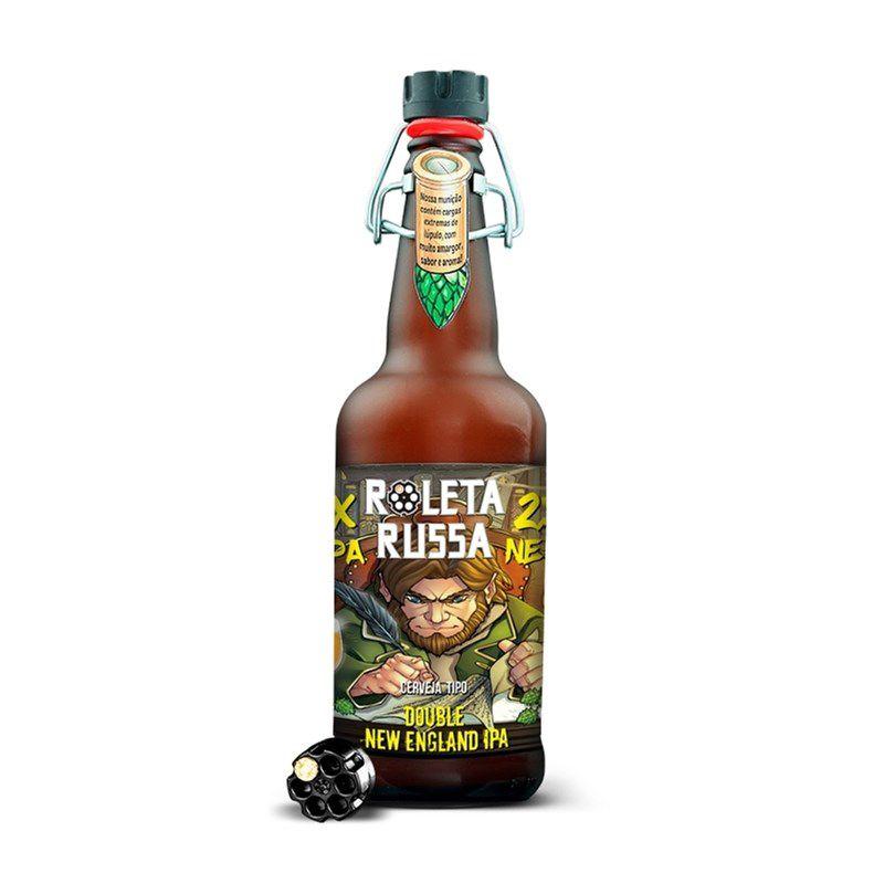 Roleta Russa Double New England IPA Garrafa 500ml - Jogo de Roleta Shot ...