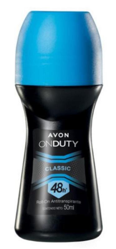 Roll on antitranspirante onduty classic 48h Avon 50ml - Desodorante - Magazine Luiza