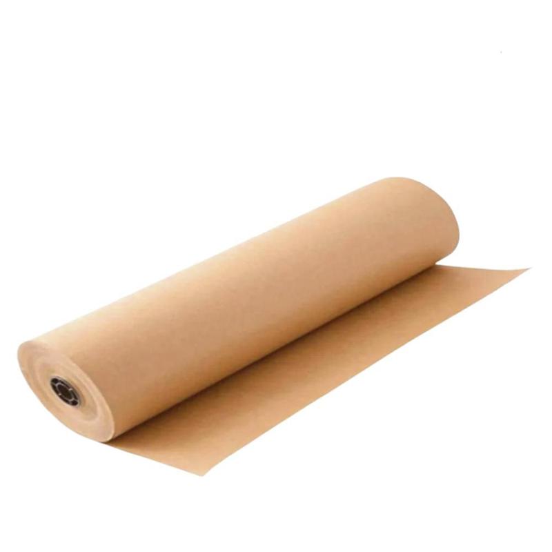 Rolo Bobina Papel Pardo Kraft 60cmx150cm Monolúcido 80g Embalagem ...