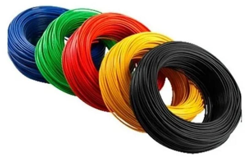 Rolo de fio flexíveis antichamas 100 metros (2 Linha) - Marflex - Cabo ...