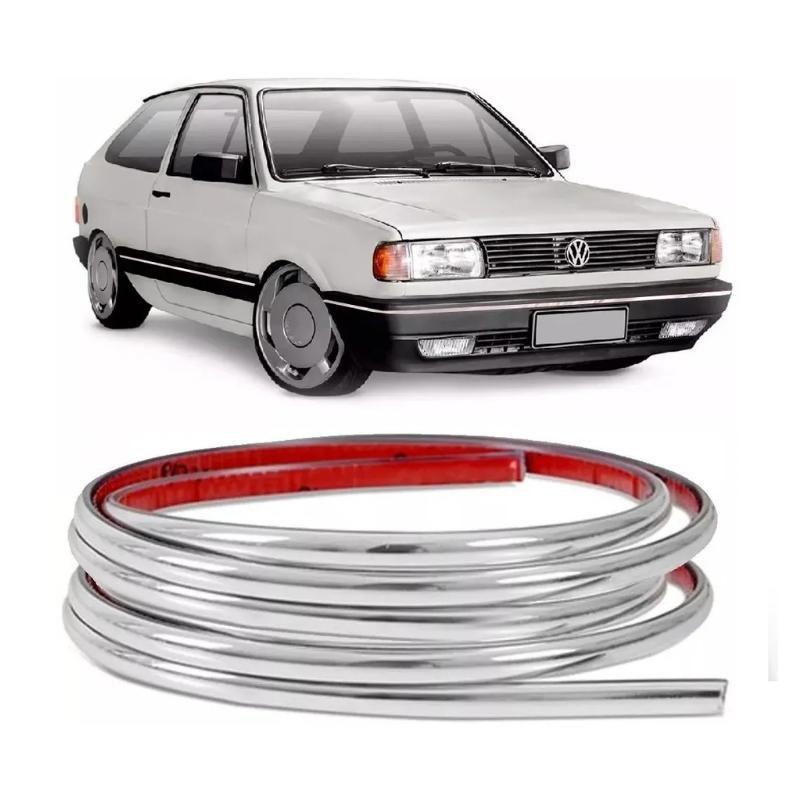 Rolo De Friso Filete Cromado Grade Parachoque Adesivo 20mm - 3 Metros ...