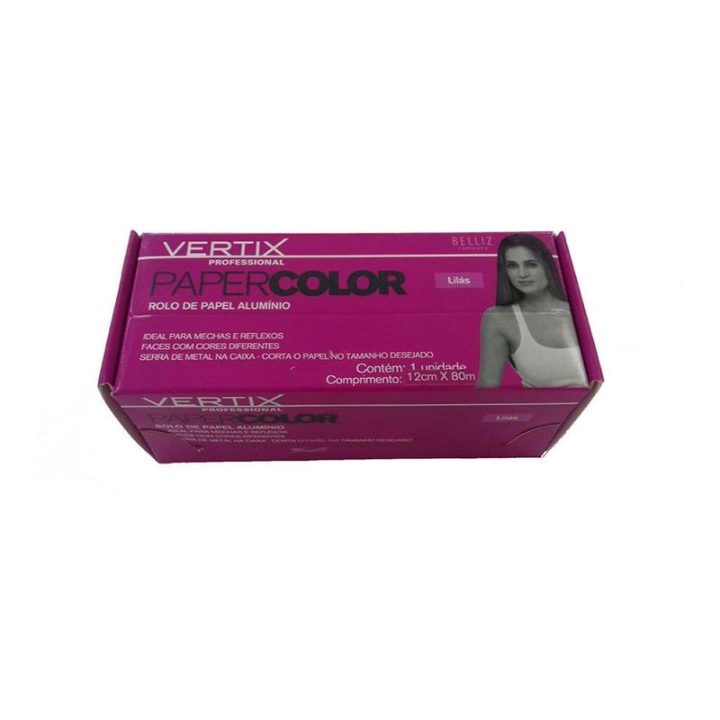 Rolo De Papel Alumínio Paper Color P/ Reflexo 80m Vertix - Papel ...
