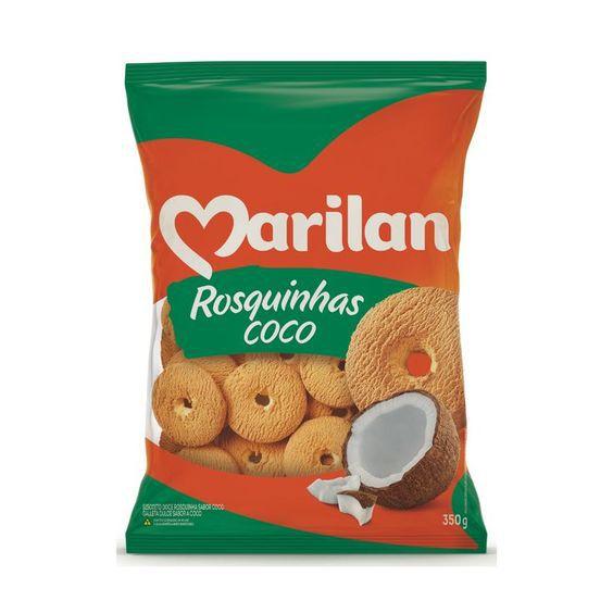 Rosquinhas Coco Bolacha Marilan Sabor Irresistível 350g - Rosquinha ...