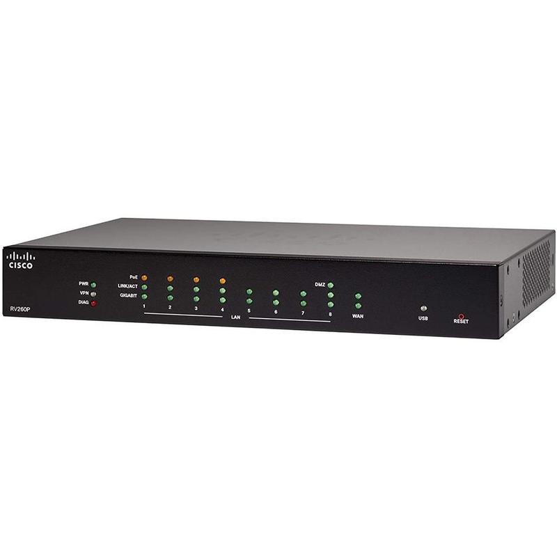 Roteador Cisco Rv260p Vpn Router - Roteador - Magazine Luiza