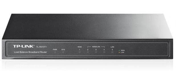 Roteador Load Balance TP-Link TL-R470T+ - até 4 portas WAN - Roteador ...