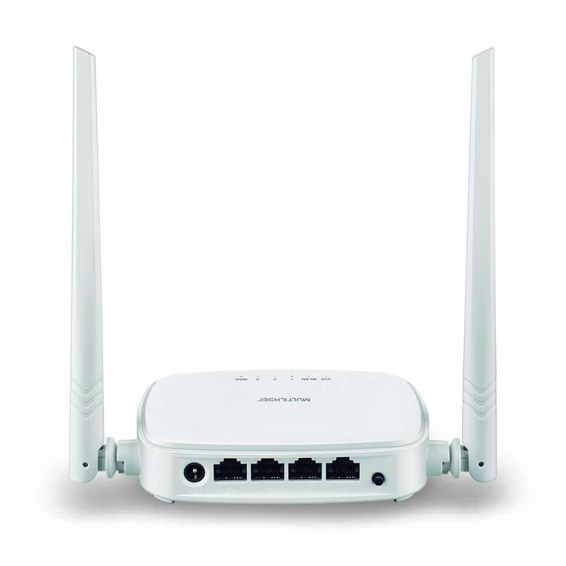 Roteador Multilaser 300Mbps, 2 Antenas, Branco - RE160V - Equipamento ...