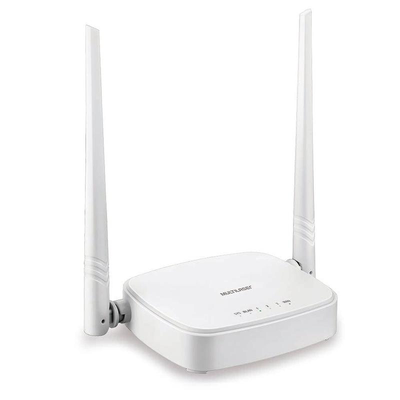 Roteador Multilaser Wi-fi 2 Antenas 300 Mps Branco Bivolt - Roteador ...