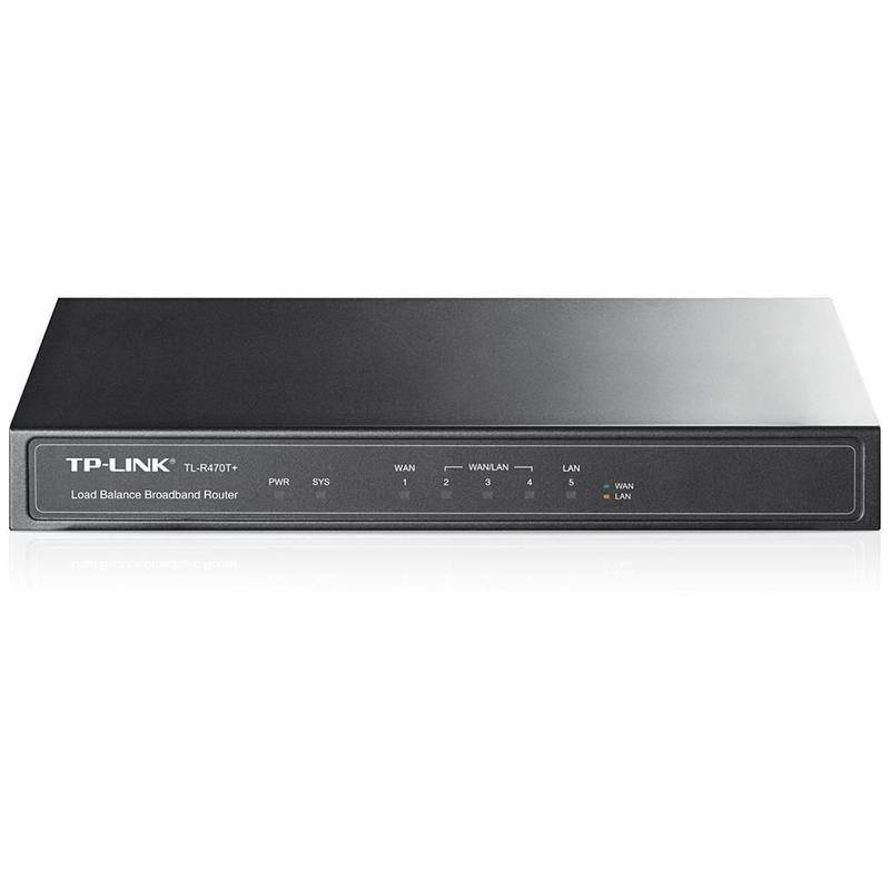 Roteador Tp-Link Load Balance Broadbalance Tl-R470T+ - Roteador ...