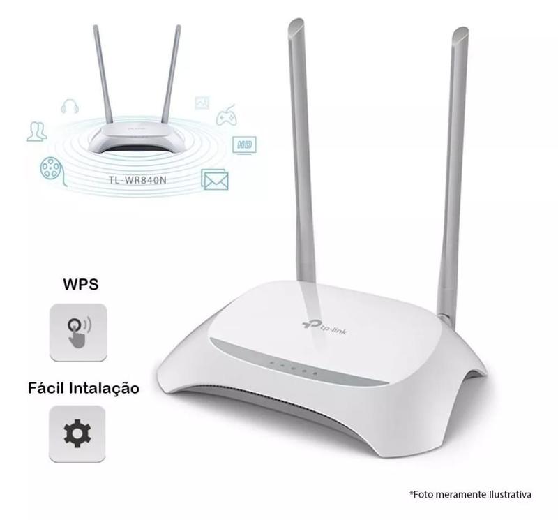 Roteador TP-Link TL-WR840N 300Mbps 2 Antenas - TPLINK - TP-Link - TP ...