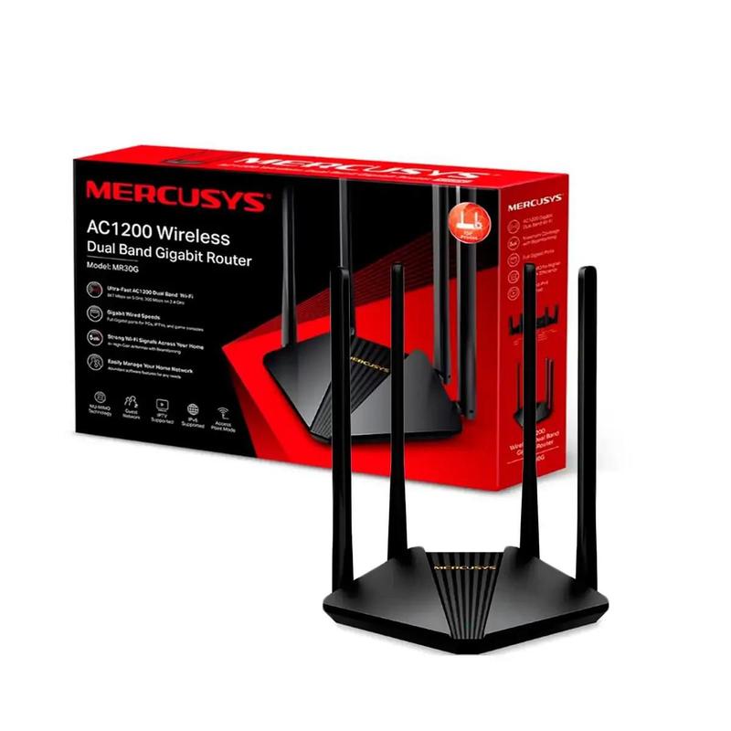 Roteador Wireless Mercusys MR30G AC1200 Dual Band - Roteador - Magazine ...