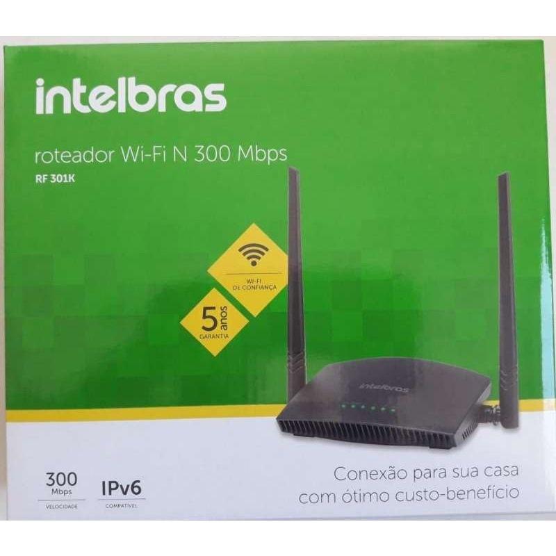 Roteador Wireless Rf301k 300mbps intelbras - Roteador - Magazine Luiza