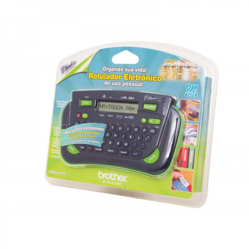 Rotulador EletrAnico Brother Pt-80 - Etiquetadora / Rotulador ...