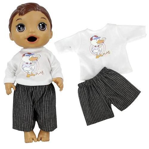 Roupa boneca baby alive - pato esportista - casinha 4 - Roupa de Boneca ...