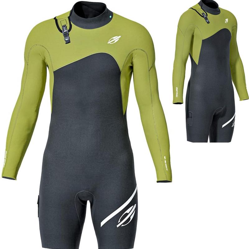 Roupa Borracha Neoprene Mormaii Short Manga Longa 2mm Vedada tam M ...