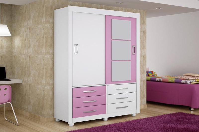 Roupeiro paris 2 pts - Nyne - Guarda-Roupa / Roupeiro - Magazine Luiza