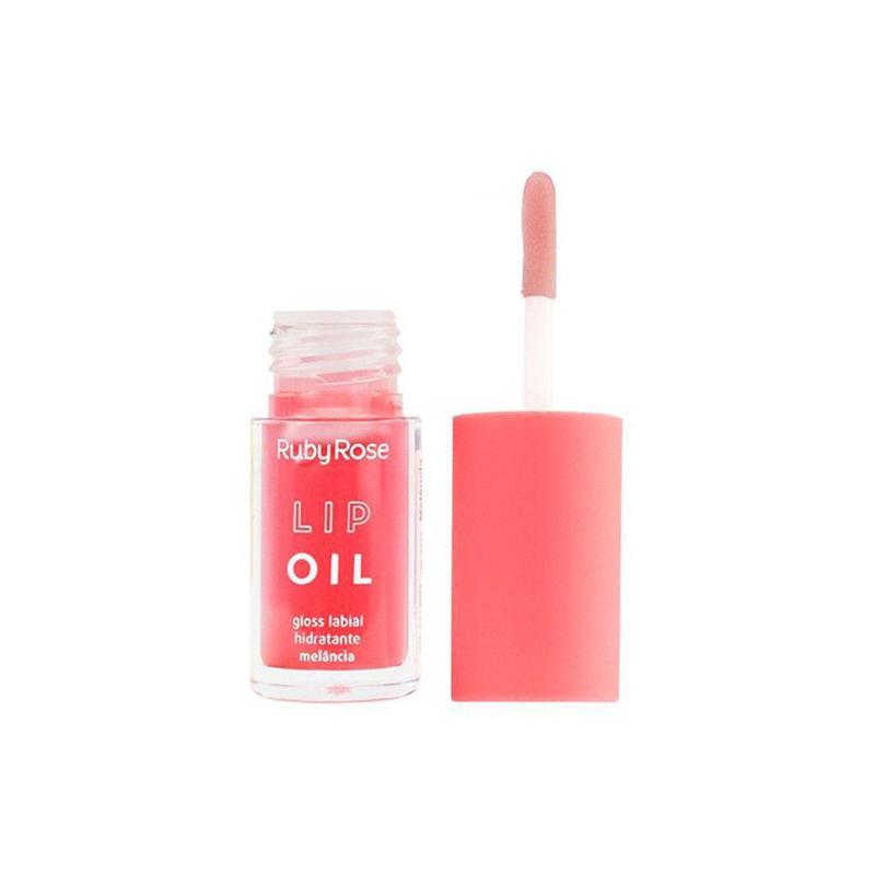 Ruby Rose Lip Oil Gloss Labial Liquido Brilho Melancia 3,8Ml - Gloss e ...