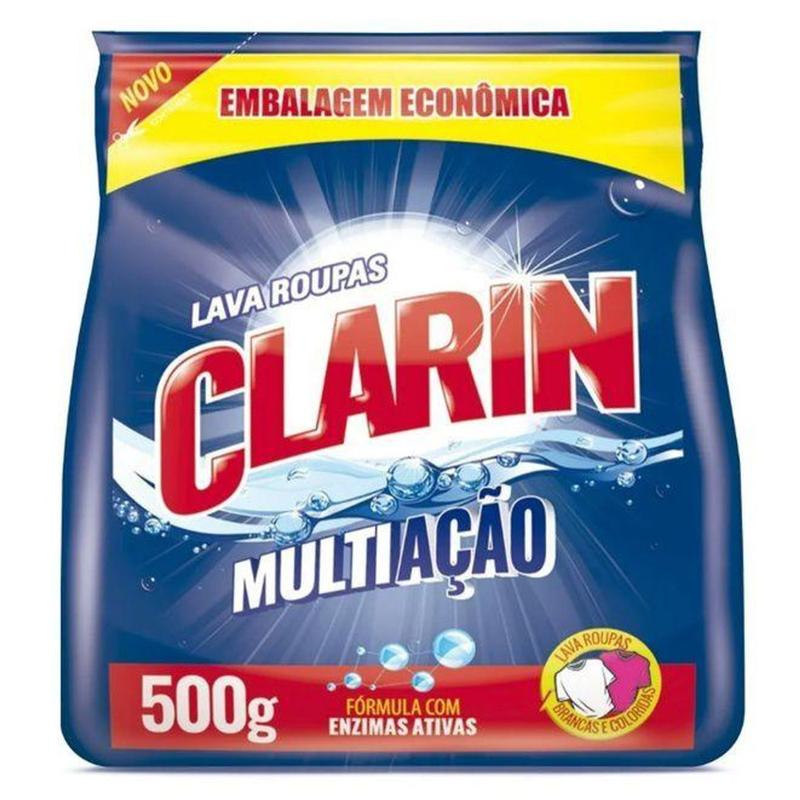 Sabão Em Pó Clarin Lavagem Super Cheiroso - 500g - Sabão em Pó ...