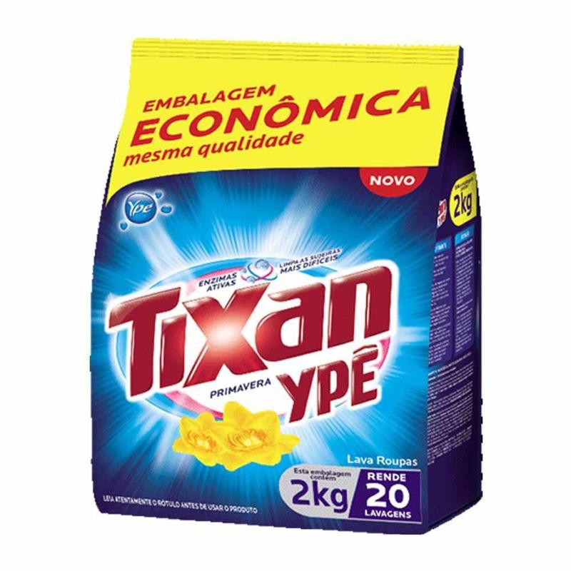 Sabao em po tixan primavera 2kg / un / ype - Ypê - Sabão em Pó - Magazine Luiza