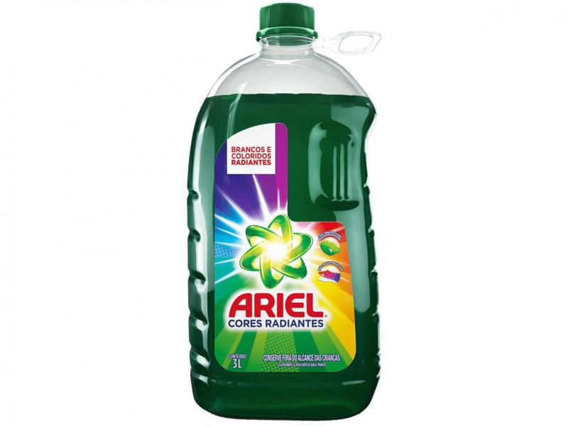 Sabão Líquido Ariel Cores Radiantes 3L - Sabão Líquido - Magazine Luiza