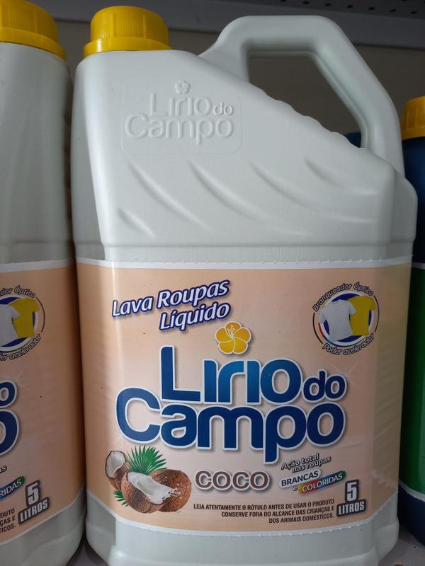 Sabão Líquido Coco Lírio do Campo 5L - Sabão Líquido - Magazine Luiza