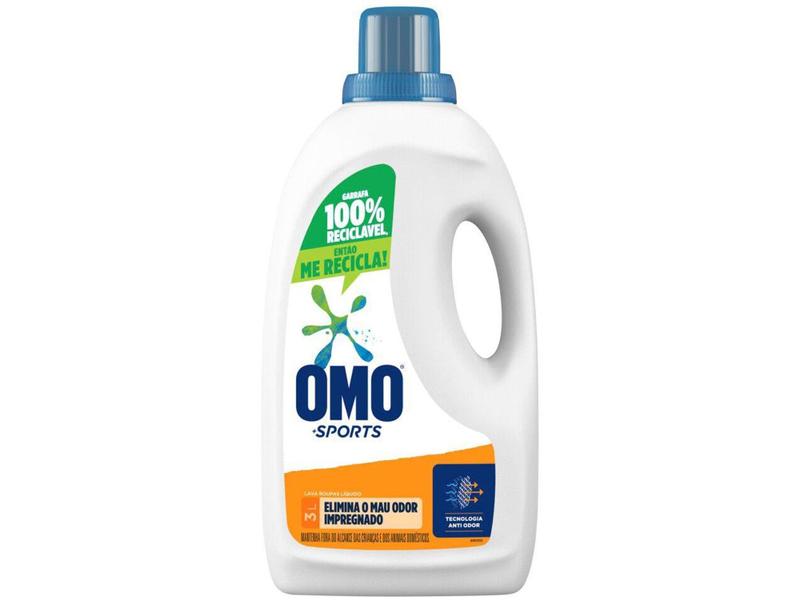 Sabão Líquido Omo Sports - 3L - Sabão Líquido - Magazine Luiza