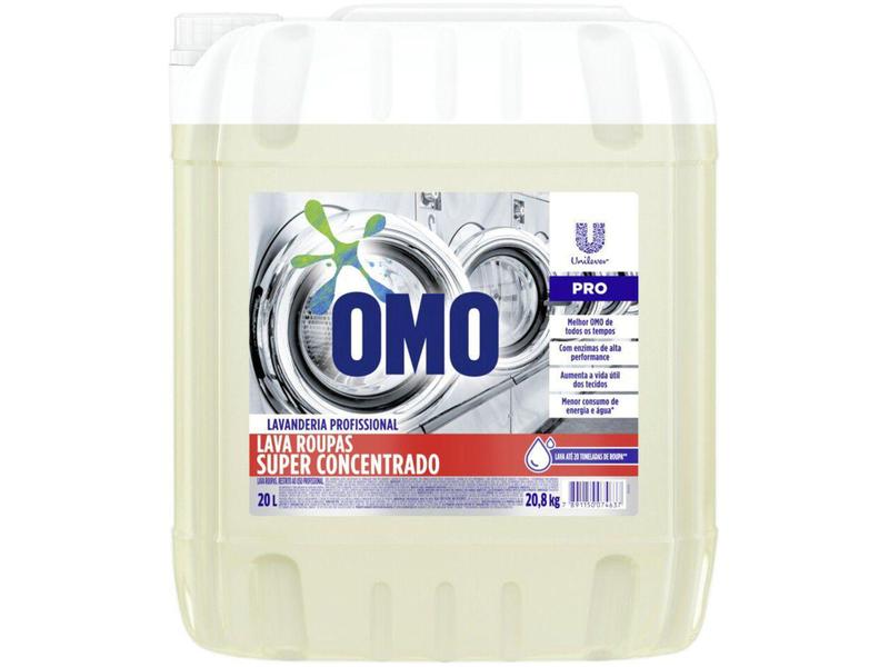 Sabão Líquido Omo Super Concentrado 20L - Sabão Líquido - Magazine Luiza