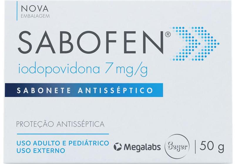 Sabofen Sabonete Em Barra Antisséptico -50g - Sabonete - Magazine Luiza