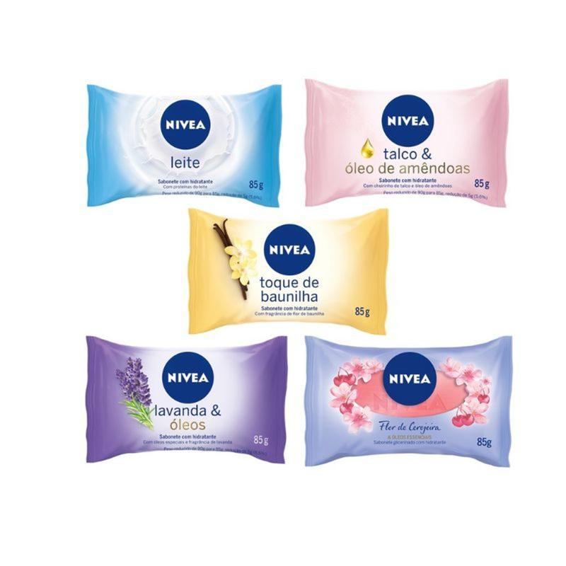 Sabonete em barra Nivea 85g - Sabonete - Magazine Luiza
