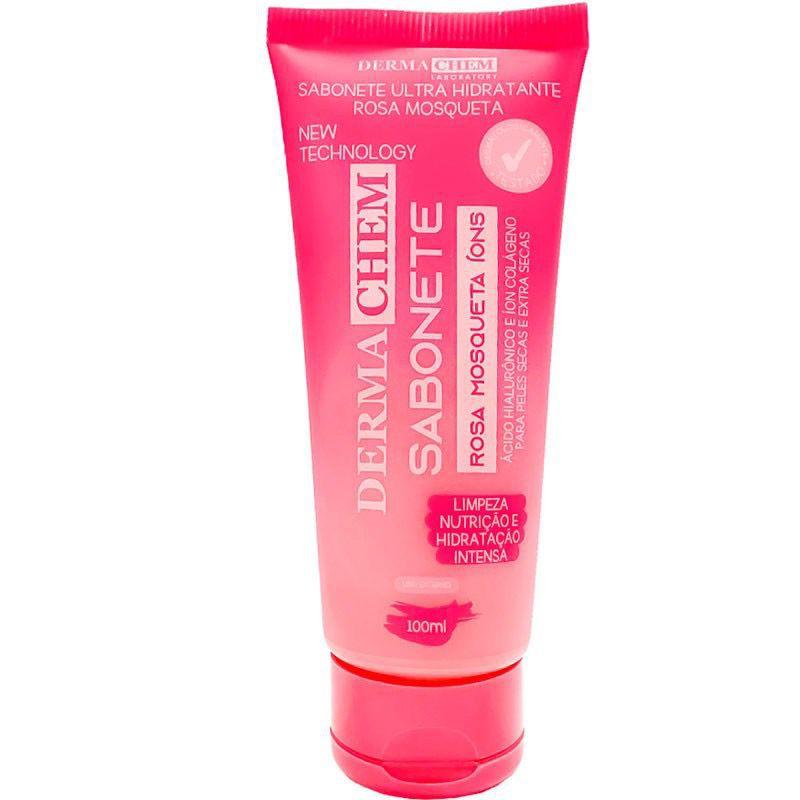 Sabonete Facial Rosa Mosqueta para Peles Secas e Extras Secas Dermachem ...