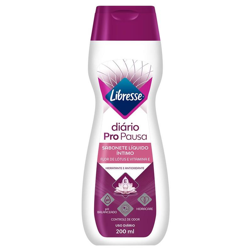 Sabonete Íntimo Líquido Libresse Menopausa Propausa 200ml - Sabonete ...