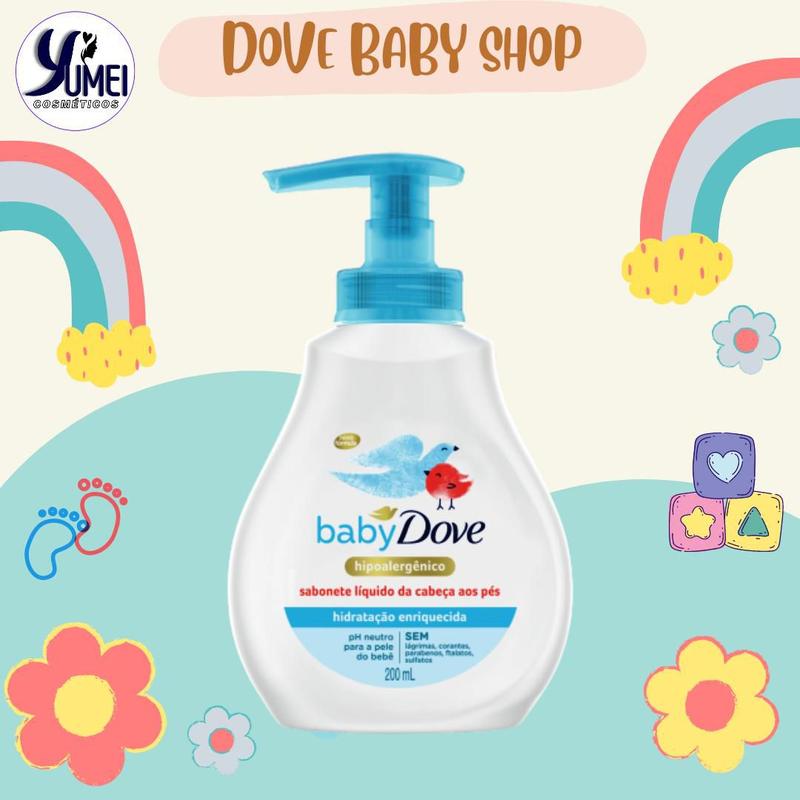 Sabonete Líquido Baby Dove 200ml Hidratação Enriquecida - UNILEVER ...