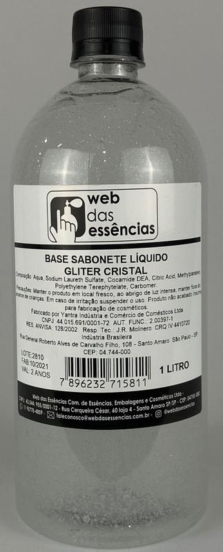 Sabonete Liquido Gliter Neutro 1L- Diversas cores - Web das essencias ...