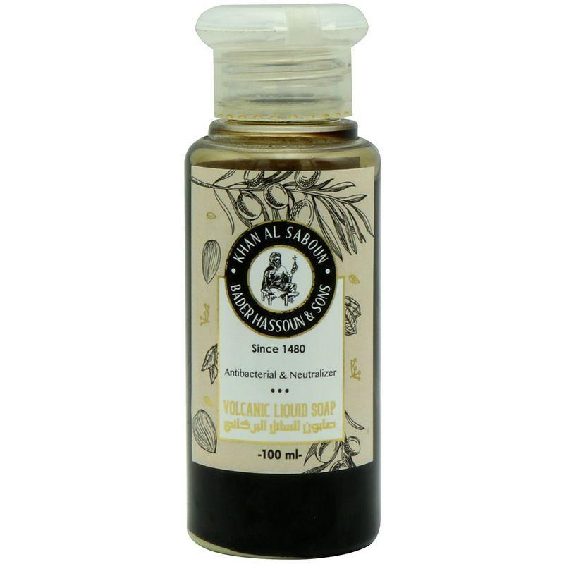 Sabonete Líquido Khan Al Saboun Volcanic 100G - Vila Brasil - Sabonete ...