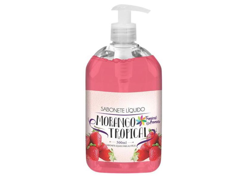 Sabonete Liquido Morango 500Ml - Tropical Aromas - Sabonete - Magazine ...