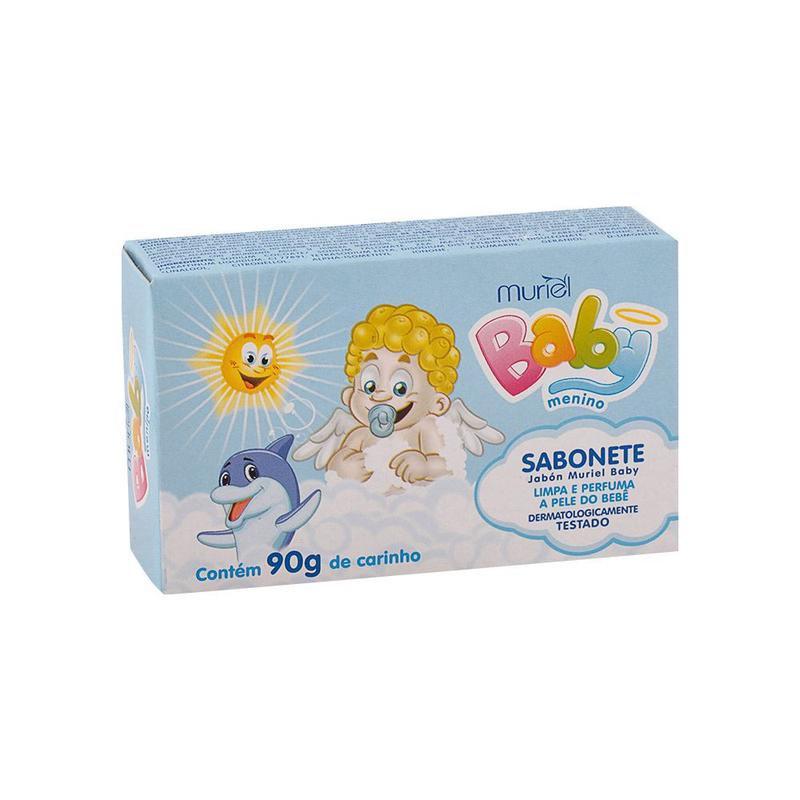 Sabonete Muriel Baby Azul 90g - Sabonete Infantil - Magazine Luiza
